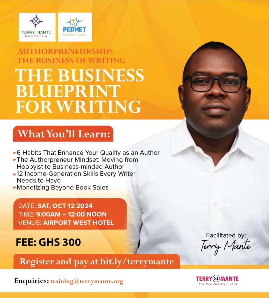 Terry Mante to Host Authorpreneurship Workshop: A Game-Changer for ...